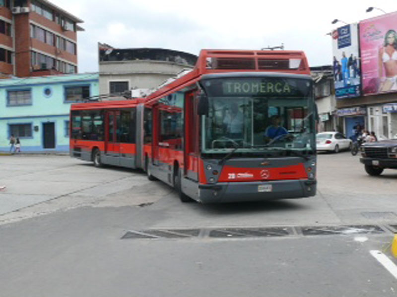 Unidades de Trolebús Mérida llegaron al centro durante pruebas por ...